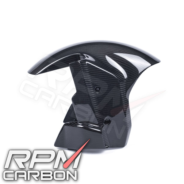 BMW M1000RR S1000R S1000RR Carbon Fiber Front Fender with cooler air d ...