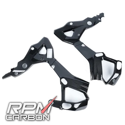 BMW S1000XR 2021+ Carbon Fiber Frame Covers — DB Garage Distribution